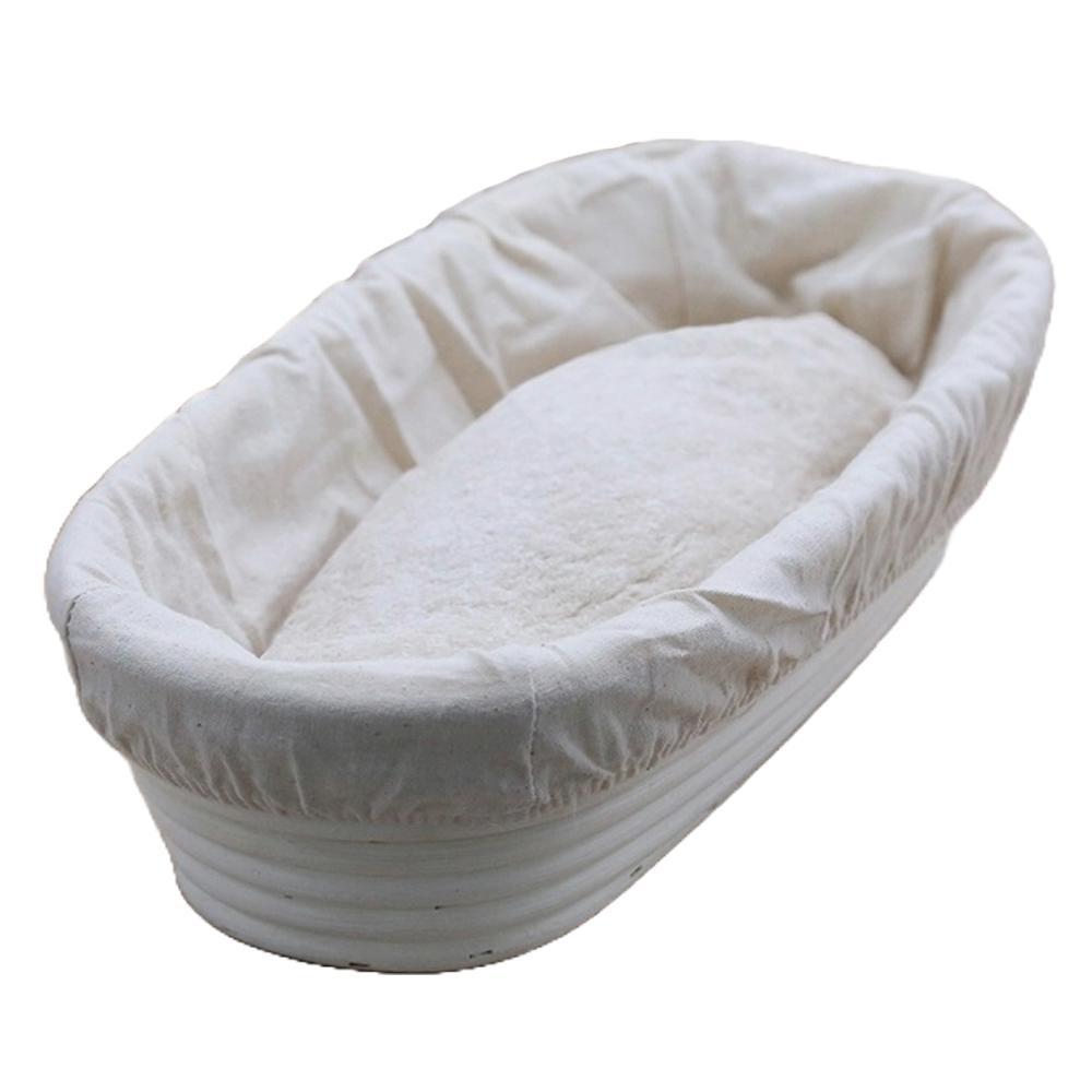 Breadtopia - Oblong Proofing Basket and Liner - The Epicurean Trader