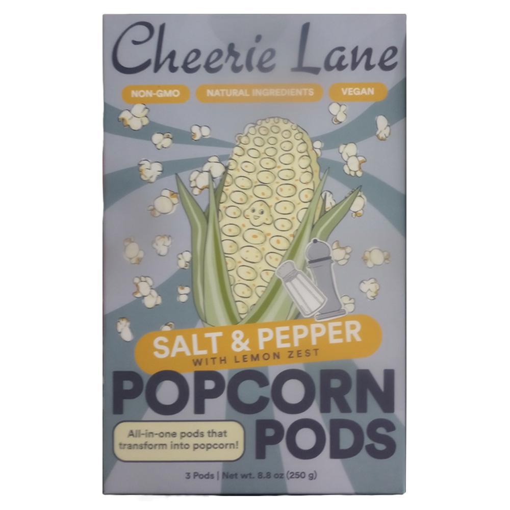 Cheerie Lane - 'Salt & Pepper' Popcorn Pods (3CT) - The Epicurean Trader
