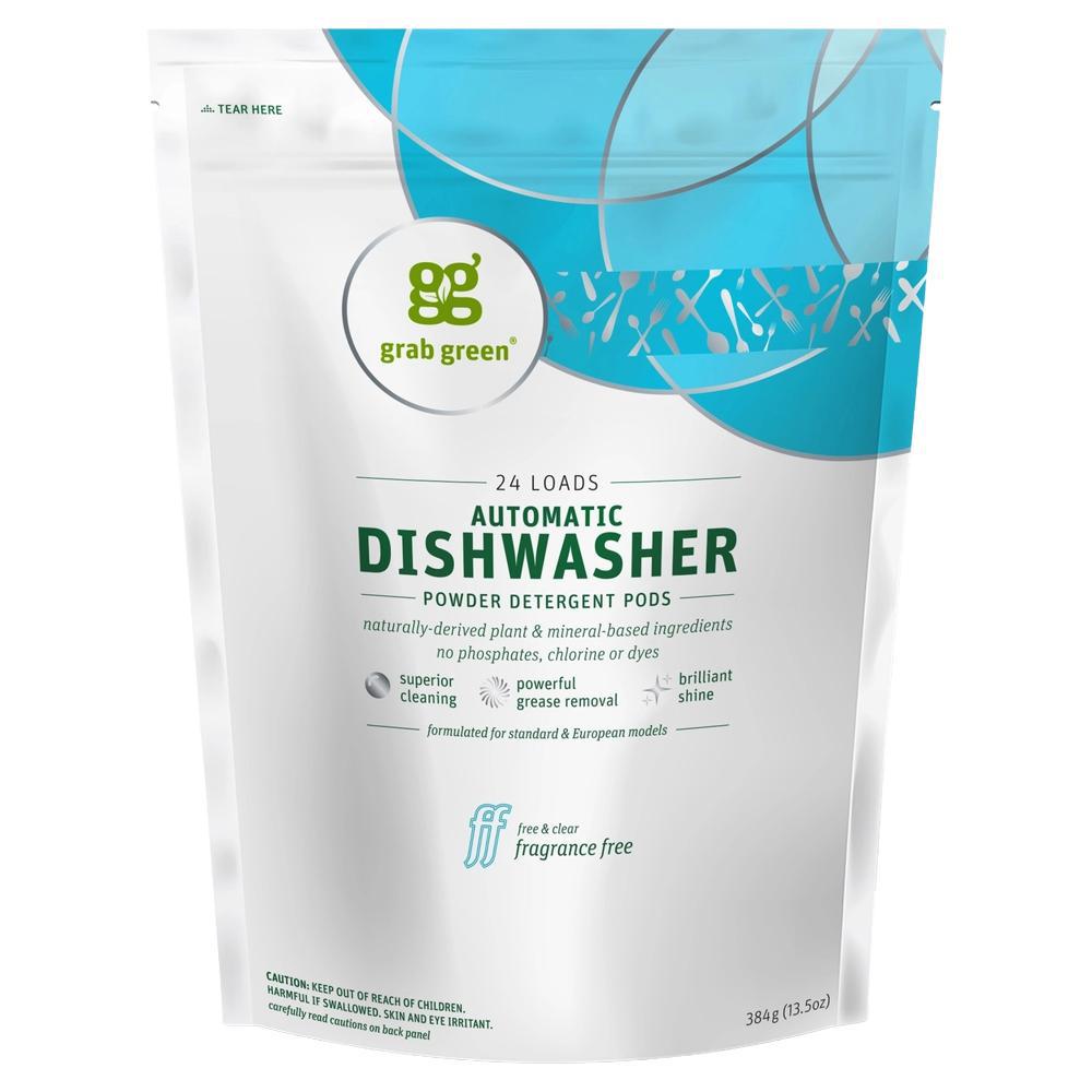 Grab Green Dishwasher Pods - Premium Cleaning Power – The Epicurean Trader