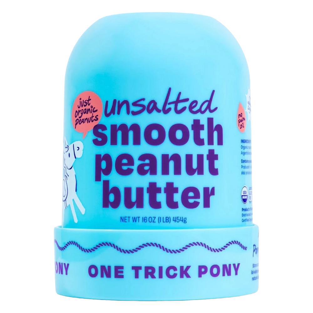 One Trick Pony - 'Unsalted' All Natural Peanut Butter (13OZ) - The ...