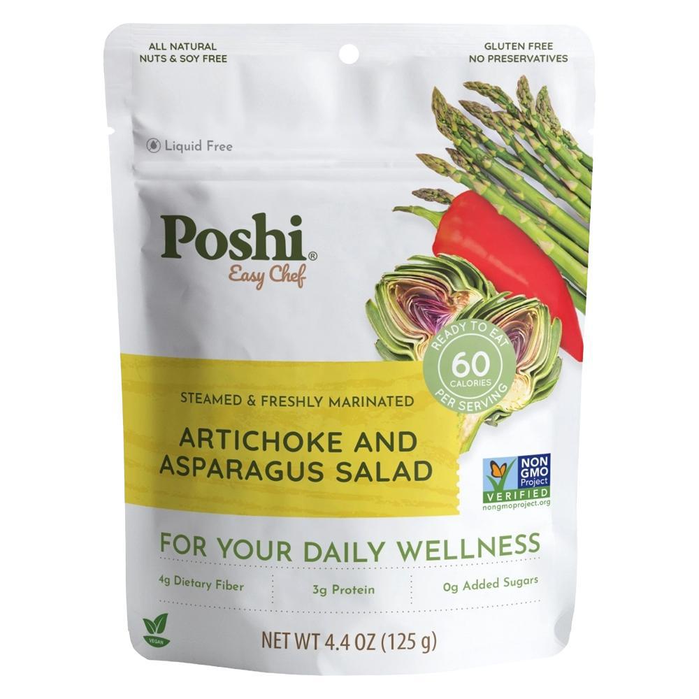 Poshi Artichoke & Asparagus Salad 125G - Healthy Snack – The Epicurean ...