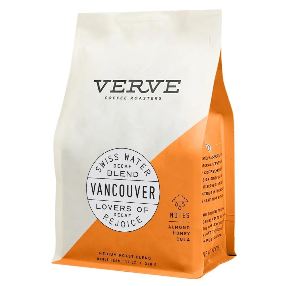 Verve Coffee Roasters - 'Vancouver' Decaf Coffee Beans (12OZ) - The ...